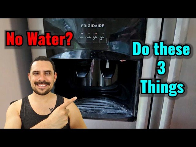 How to Fix a Water Dispenser on a Refrigerator: Quick & Easy Tips