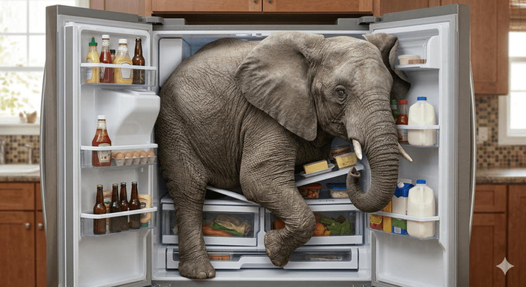 How Do You Put an Elephant into a Refrigerator: Step-by-Step Guide