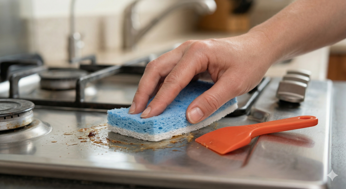 How Do I Remove Baked on Grease from Stove Top: Easy Expert Tips